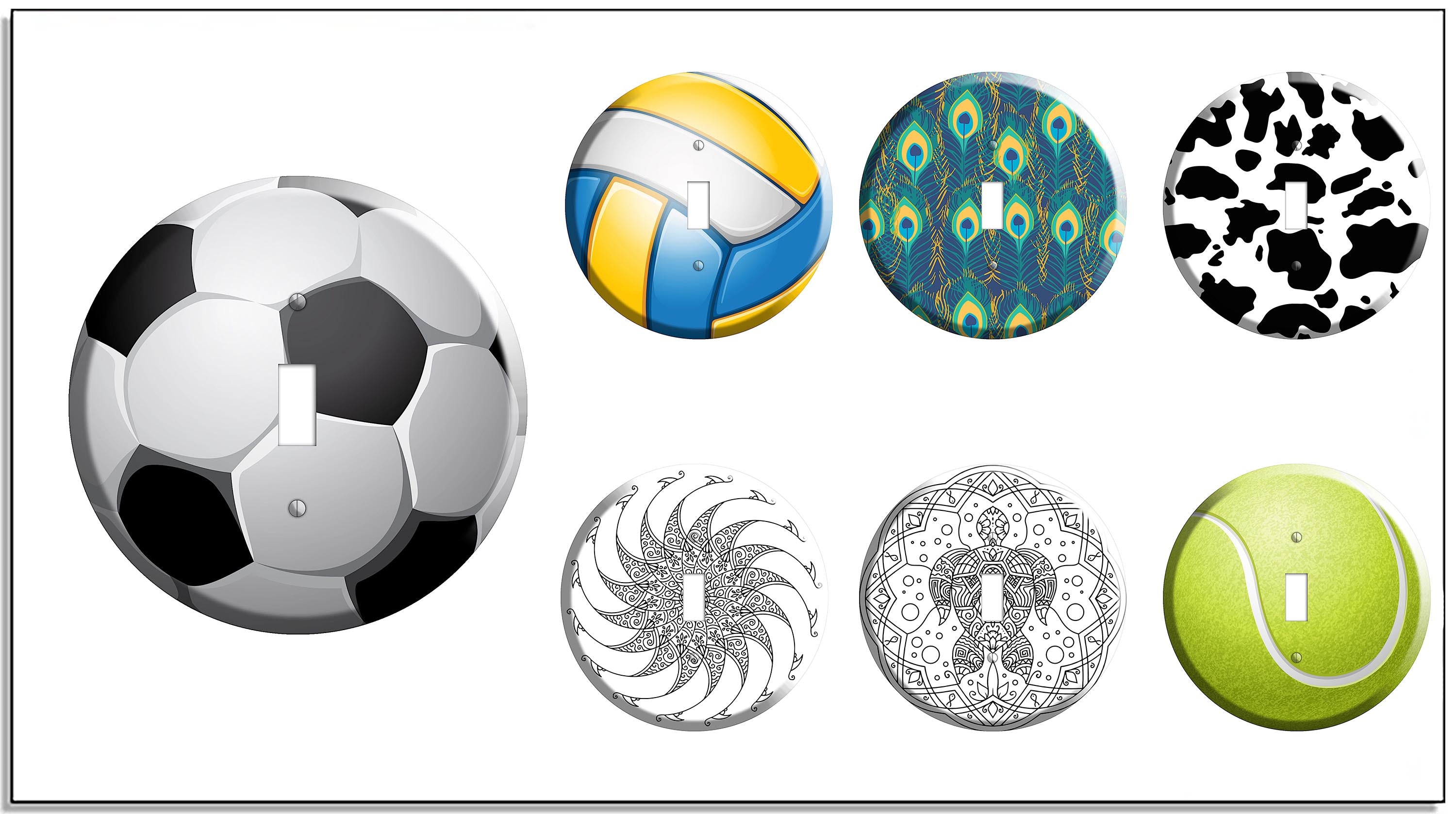 New Round Wallplates and Switchplates – Wallplates.com