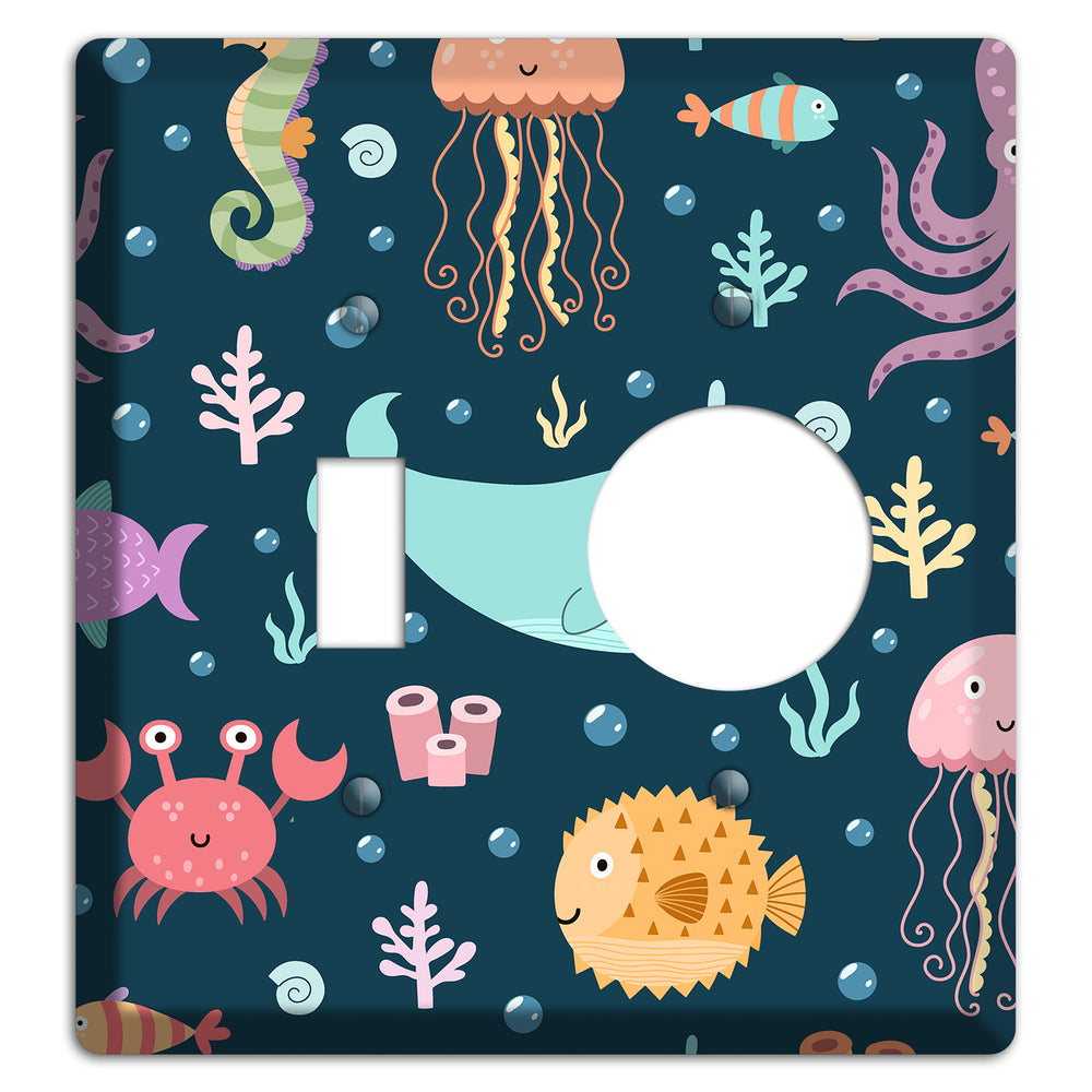 Deep Sea Cuties Toggle / Receptacle Wallplate – Wallplates.com