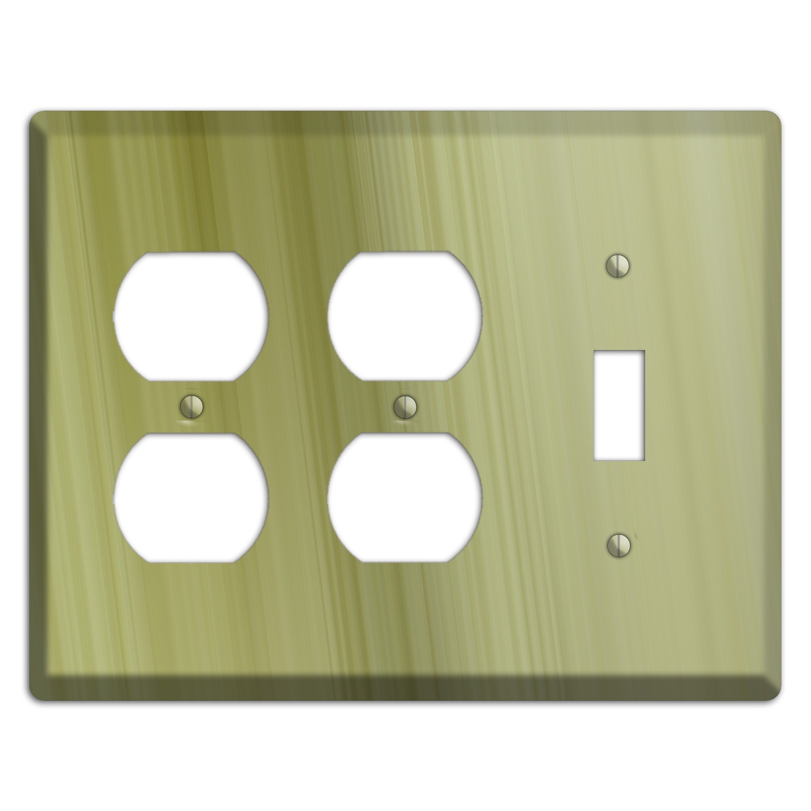 Olive Ray of Light 2 Duplex / Toggle Wallplate – Wallplates.com