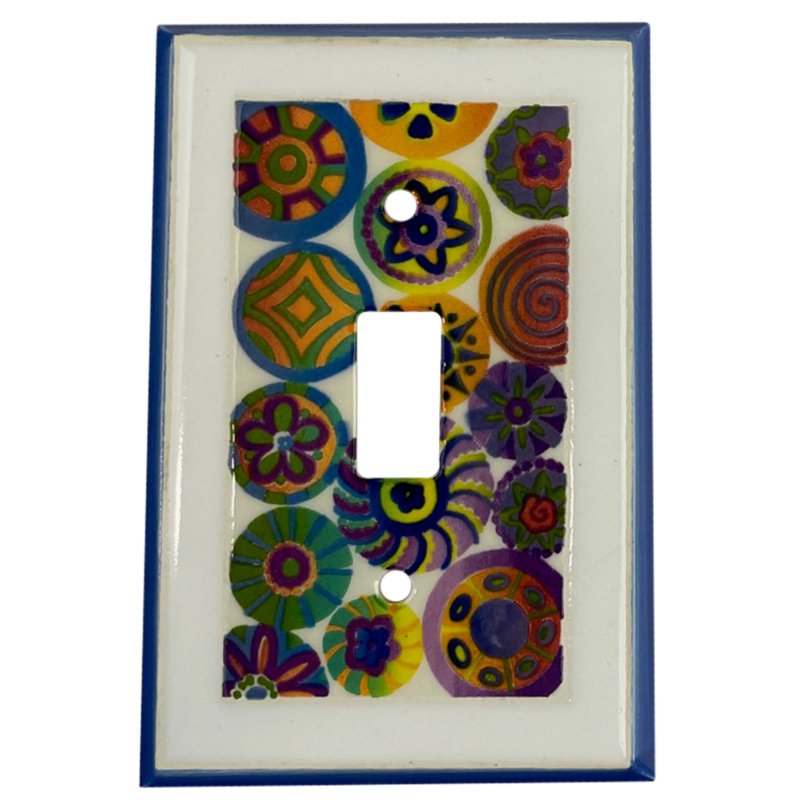 Kaleidoscope Single Covers Plates Cover Plates – Wallplates.com