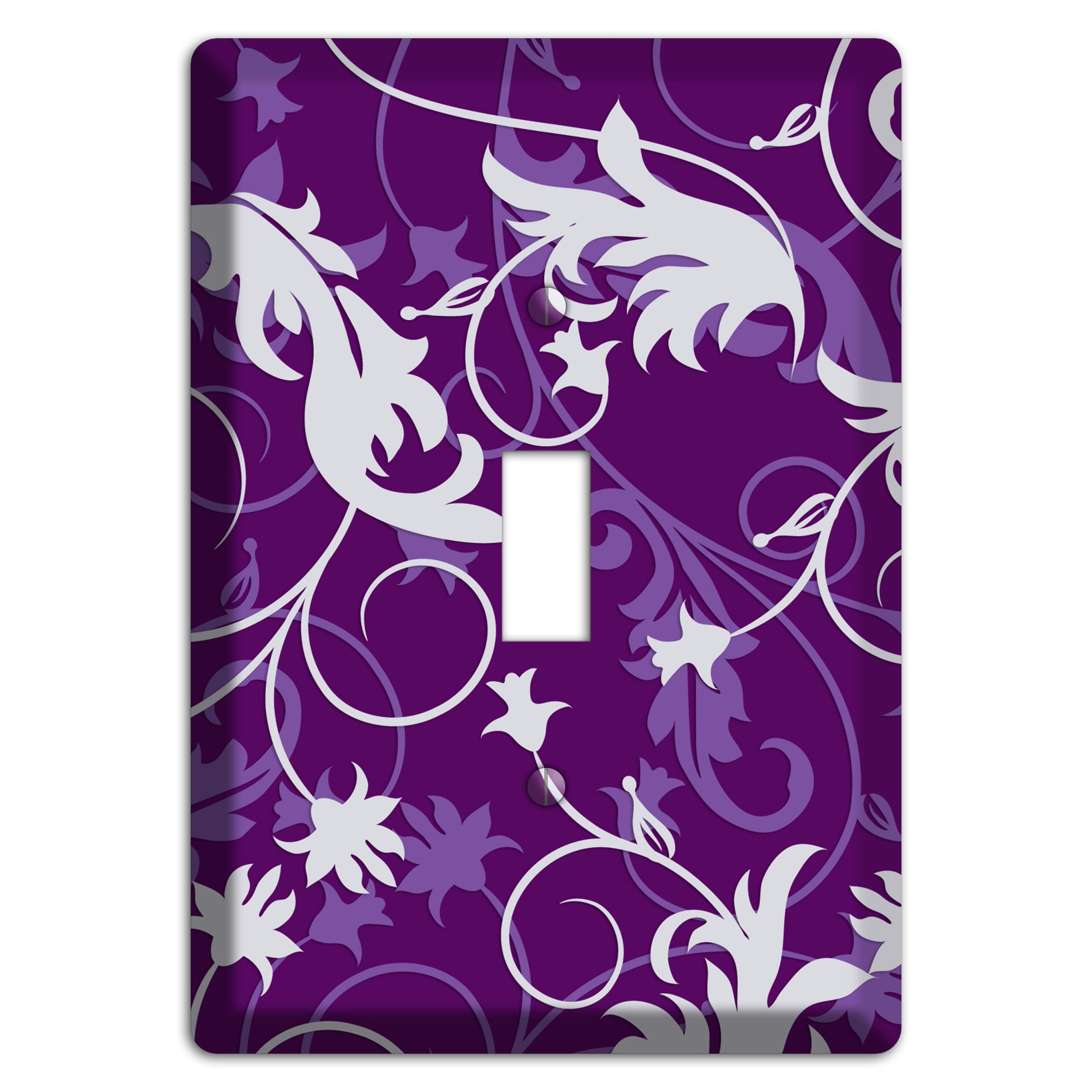 Purple Victorian Cover Plates – Wallplates.com
