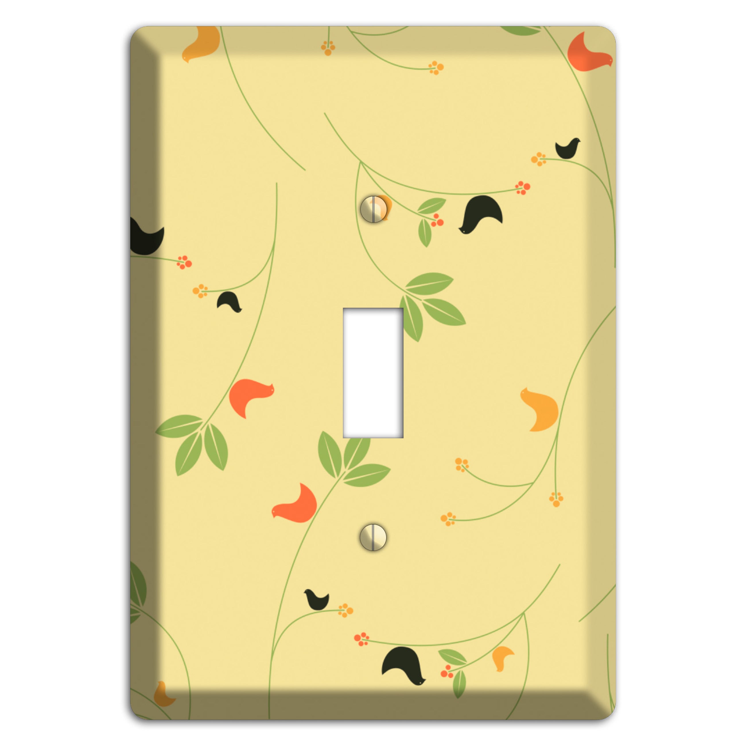 Delicate Yellow Flowers Cover Plates – Wallplates.com